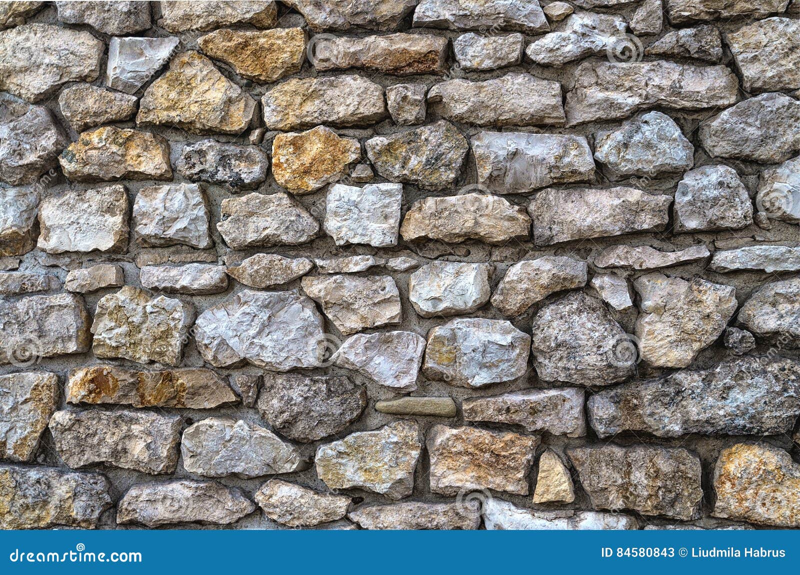 Natural Stone for Masonry Walls Stock Image - Image of classic, design ...