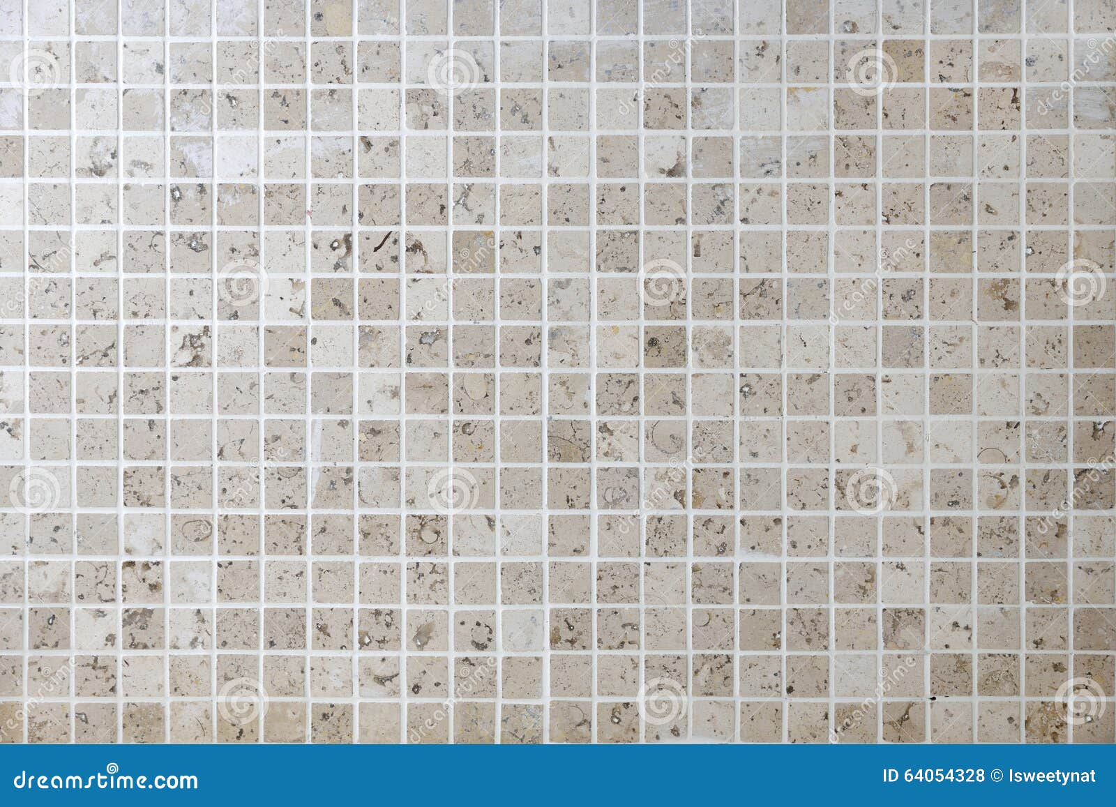 Natural Stone Mosaic Square Wall Tile Stock Photo - Image of decor ...