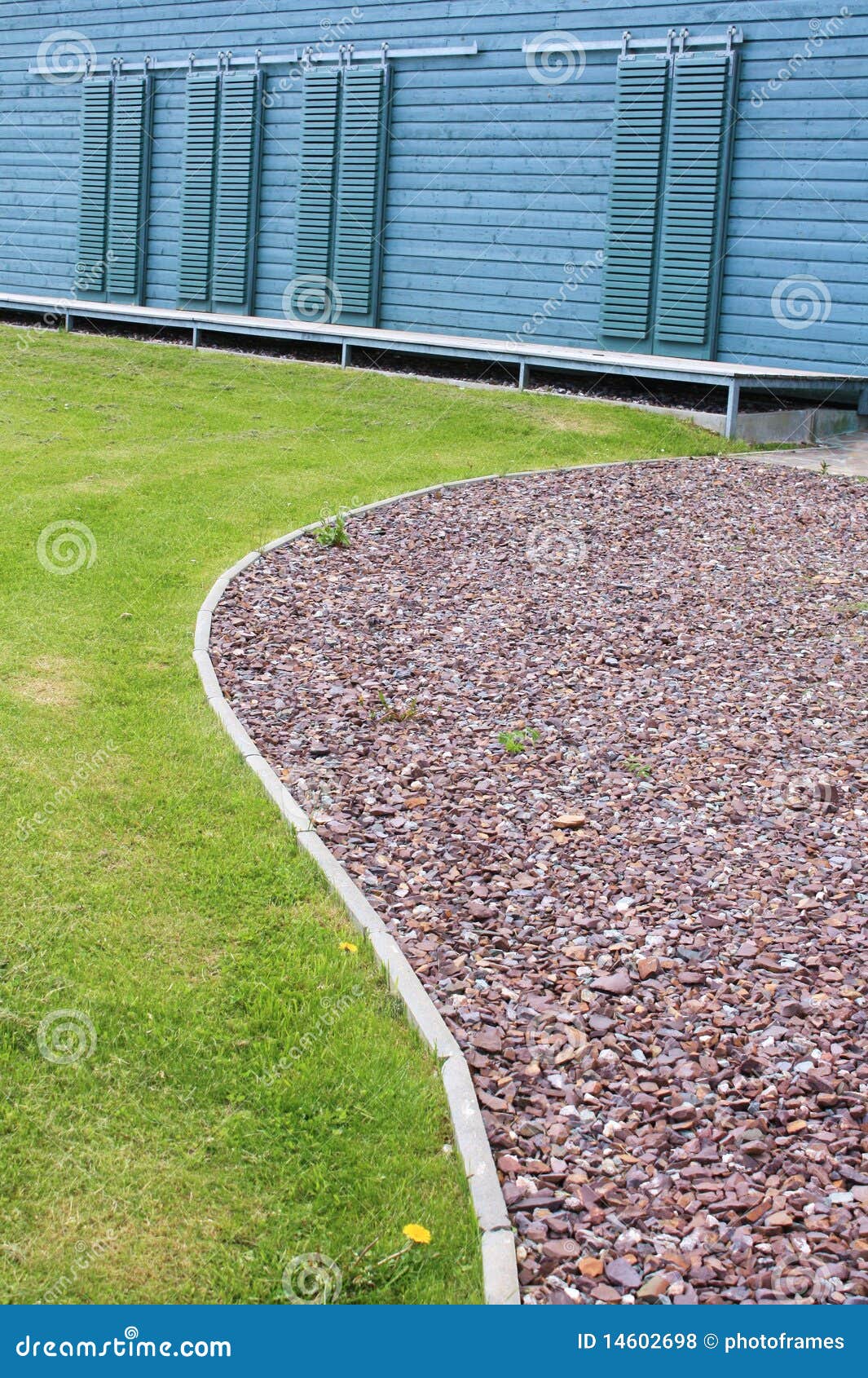 Natural Stone Path To the House Stock Photo - Image of friendly ...