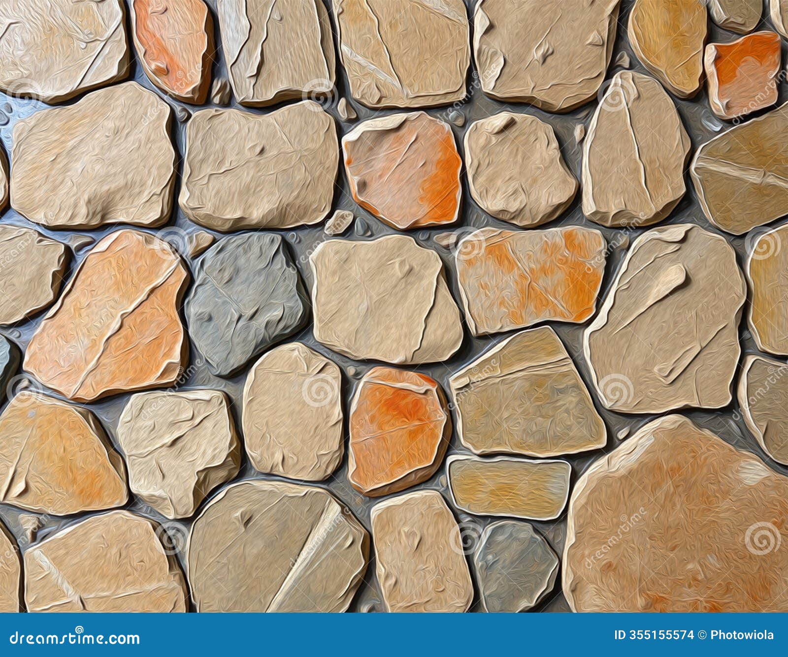 Natural Stone Pattern. Oil Painting. Pattern for Covers, for Printing ...