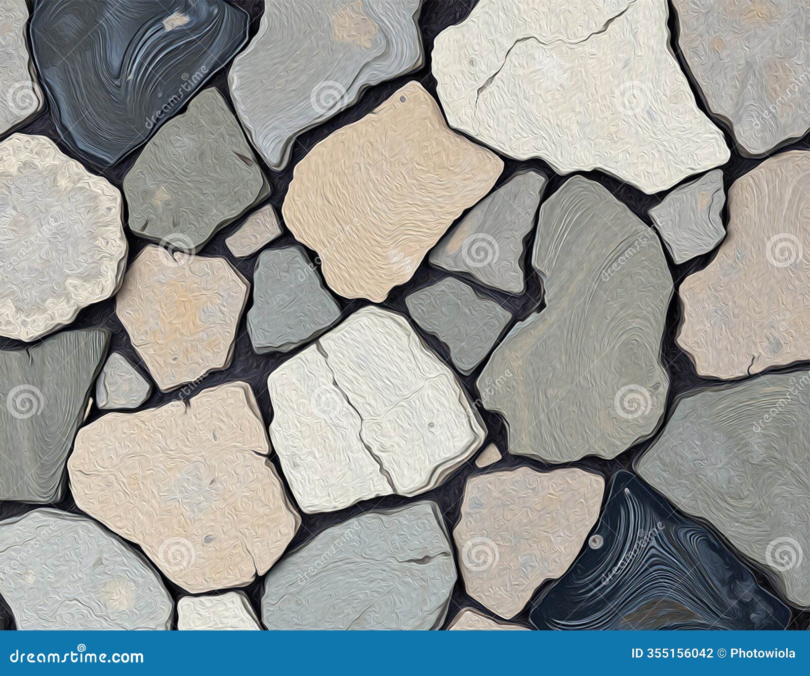 Natural Stone Pattern. Oil Painting. Pattern for Covers, for Printing ...