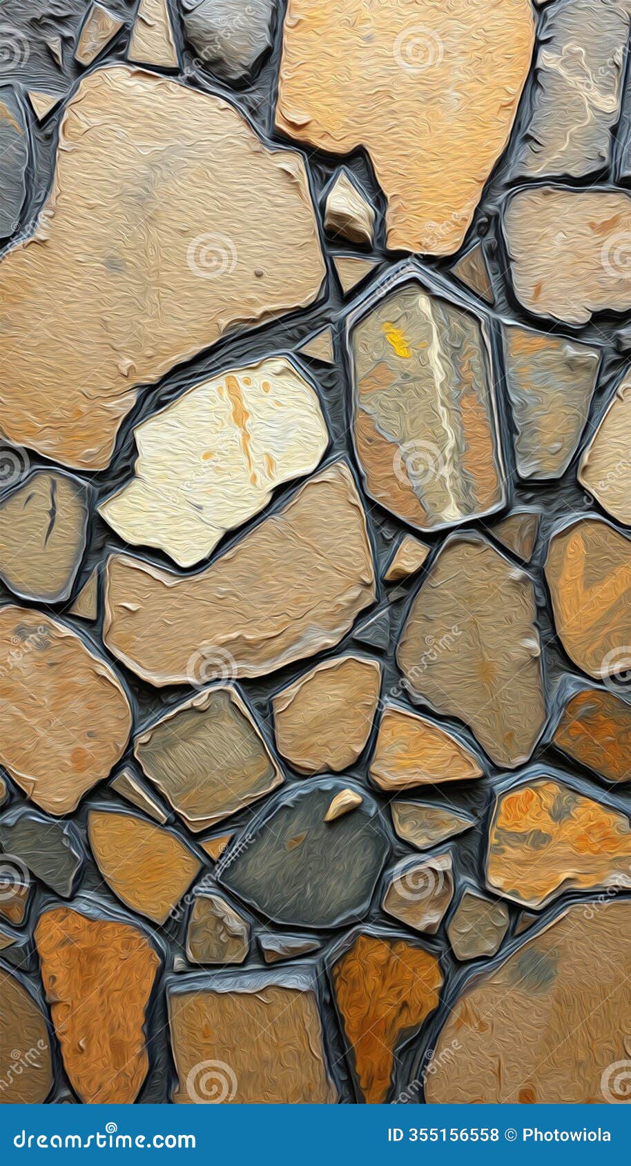 Natural Stone Pattern. Oil Painting. Pattern for Covers, for Printing ...