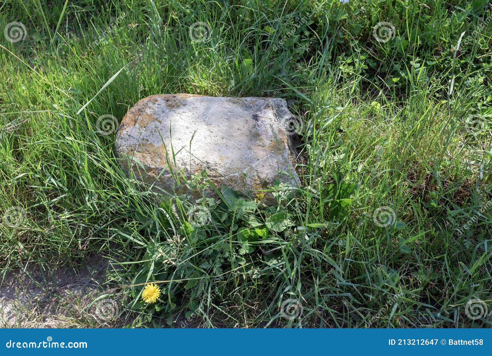 Natural Natural Stone, Remnants from the Ice Age, in Nature in the ...