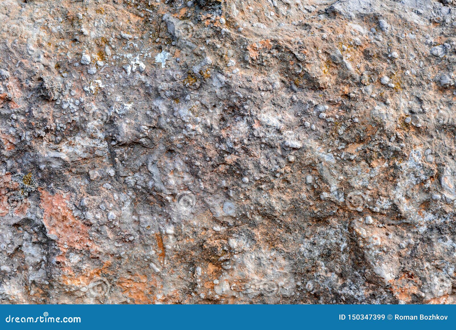 Natural Stone Texture with Brown White Specks Close Up Stock Image ...