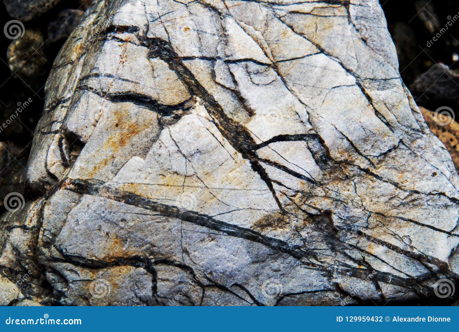 Natural Stone Texture with Rust and Cracks Stock Photo - Image of gray ...