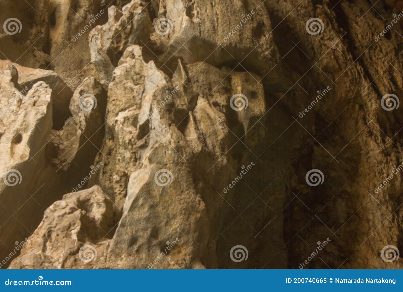 Cave wall stock image. Image of boulder, light, grunge - 200740665