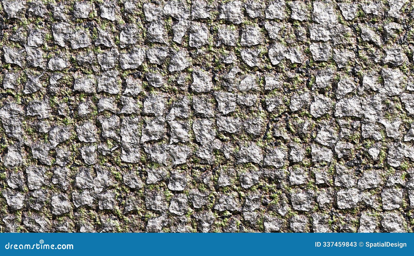 Natural Stone Wall with Moss Texture Stock Image - Image of rustic ...