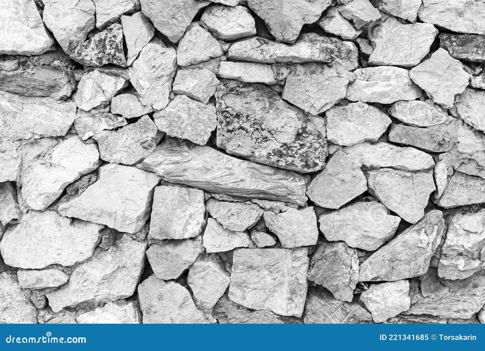Natural Stone Wall Pattern and Background Texture Stock Image - Image ...