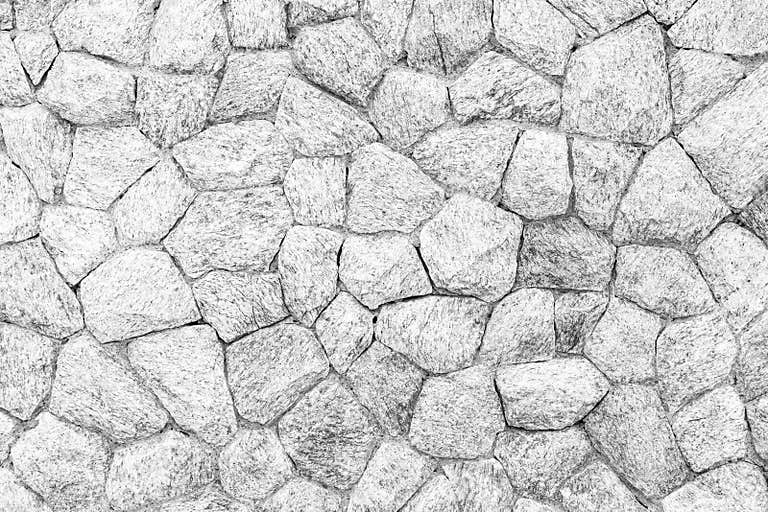 Natural Stone Wall Pattern and Background Texture Stock Image - Image ...