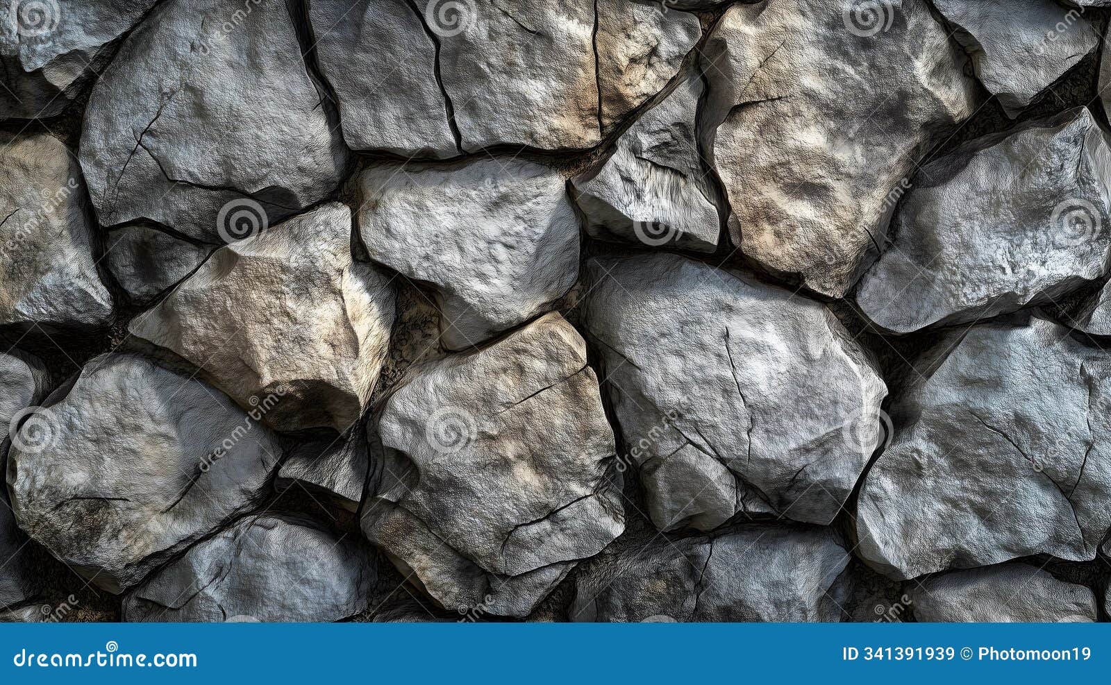 Natural Stone Wall Texture with Rough and Irregular Rock Patterns_4 ...