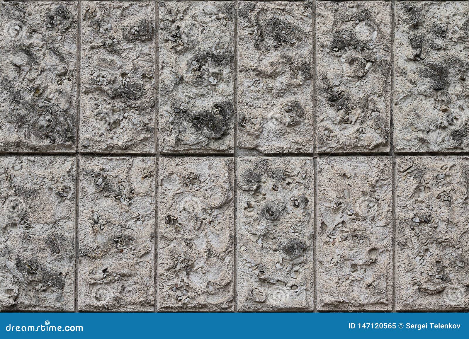 Natural Stone Wall Vertical Blocks. the Texture of the Stone Lined with ...