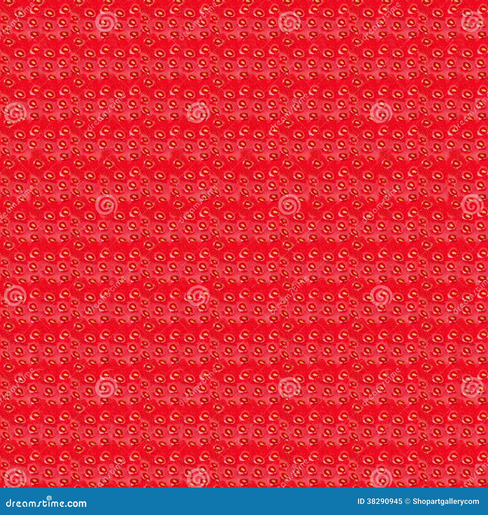 Natural Strawberry Seamless Texture Stock Illustration - Illustration ...