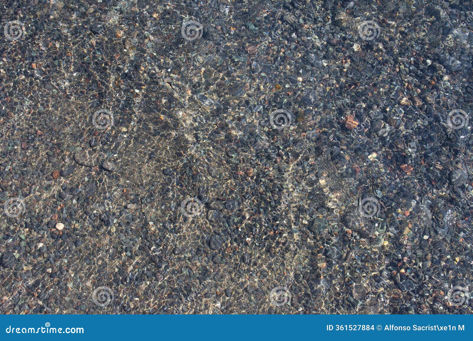 Seabed Texture or Background of Stones on the Beach Stock Photo - Image ...