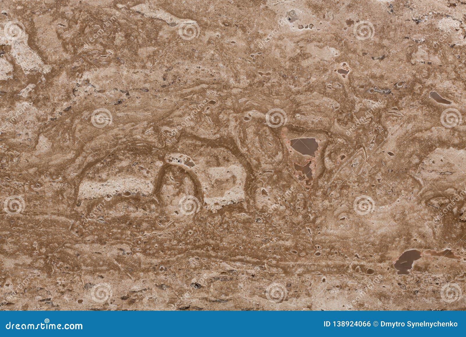 Natural Travertine Stone Texture and Surface Background. Stock Photo ...