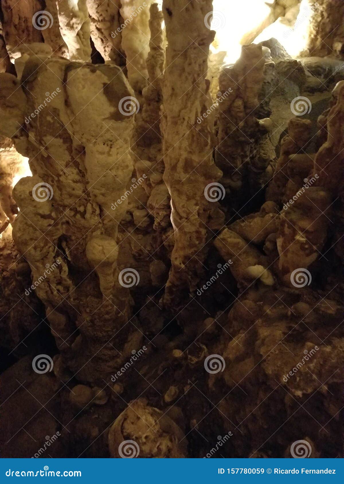 Natural Underground Cavern stock image. Image of natural - 157780059