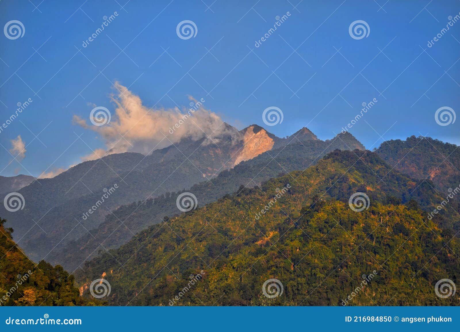 Natural View of Roing, Arunachal Pradesh Stock Photo - Image of assam ...