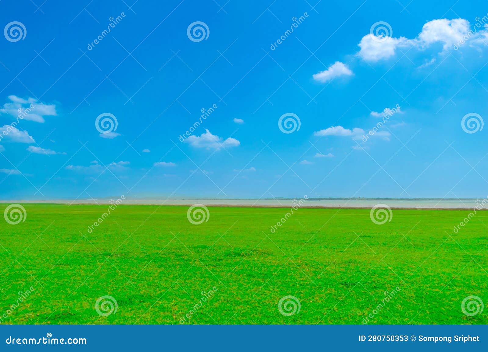 Natural View Wide Fields Clear Sky Stock Image - Image of wide, summer ...