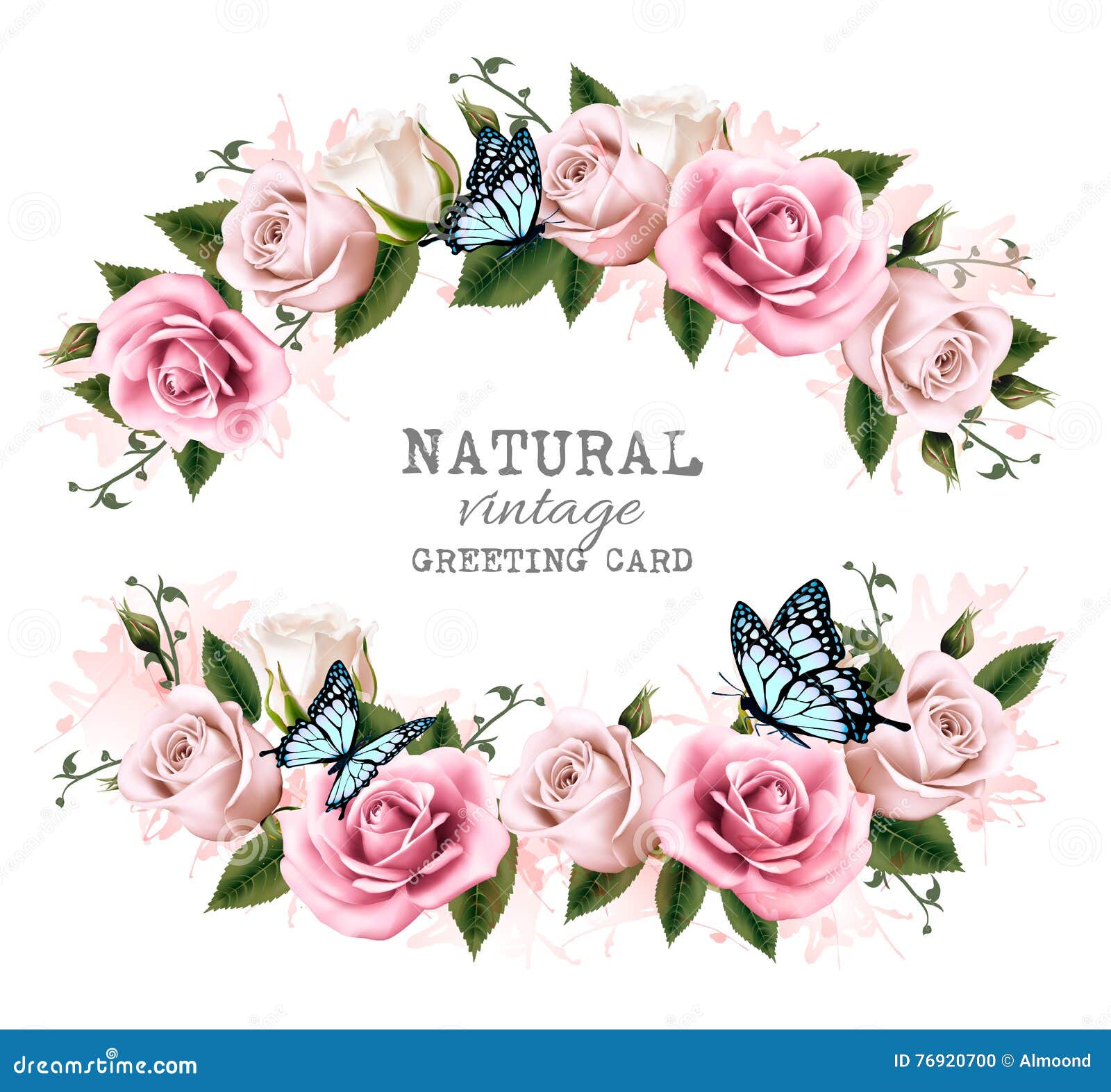 Vintage Roses Vector Illustration | CartoonDealer.com #19744330