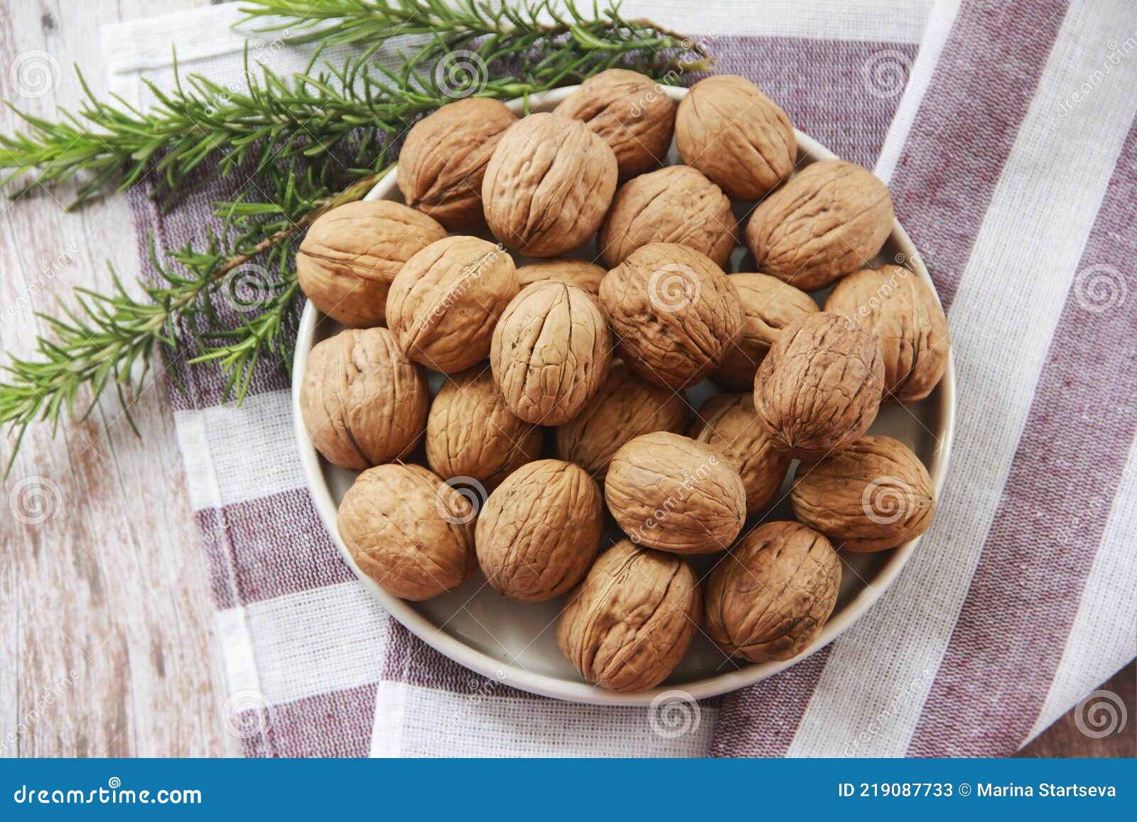 Natural Walnut in a Hard Brown Shell Stock Image - Image of healthy ...