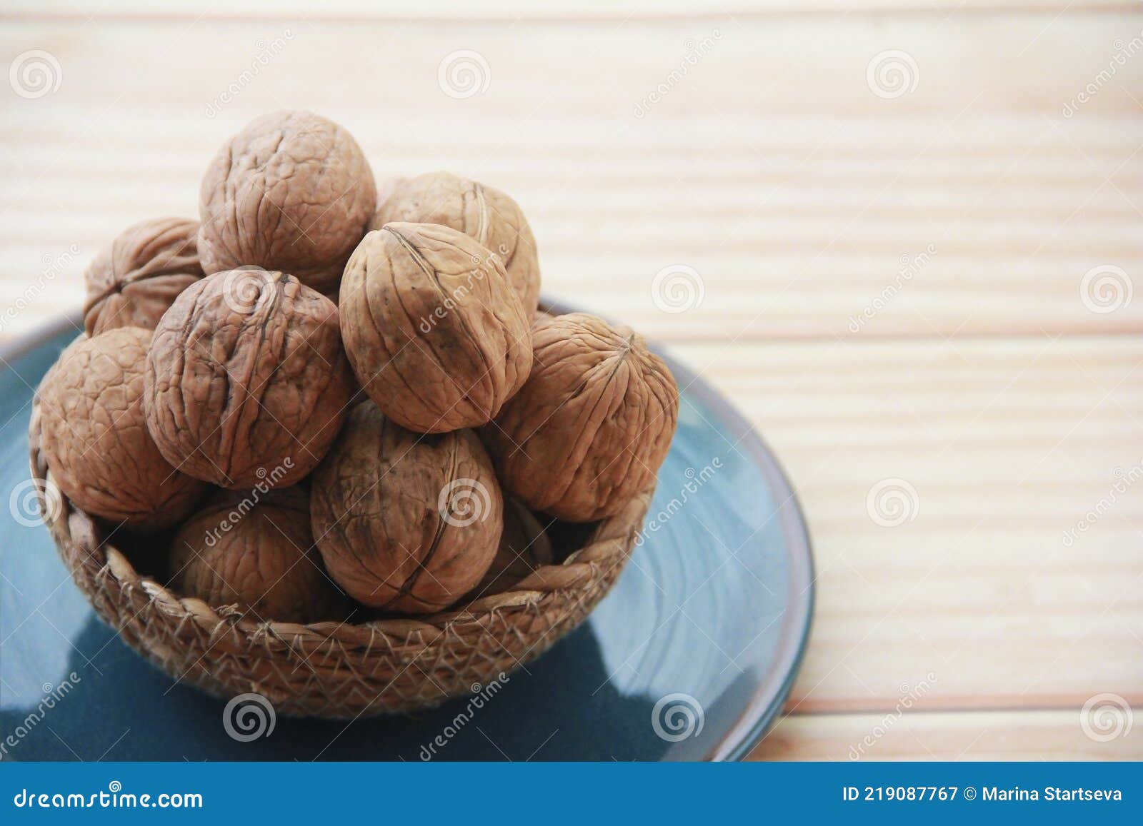 Natural Walnut in a Hard Brown Shell Stock Image - Image of ripe ...
