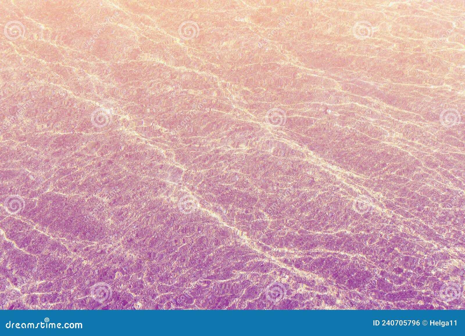 Natural Water Background. Texture of Shallow Water at Sunset Stock ...