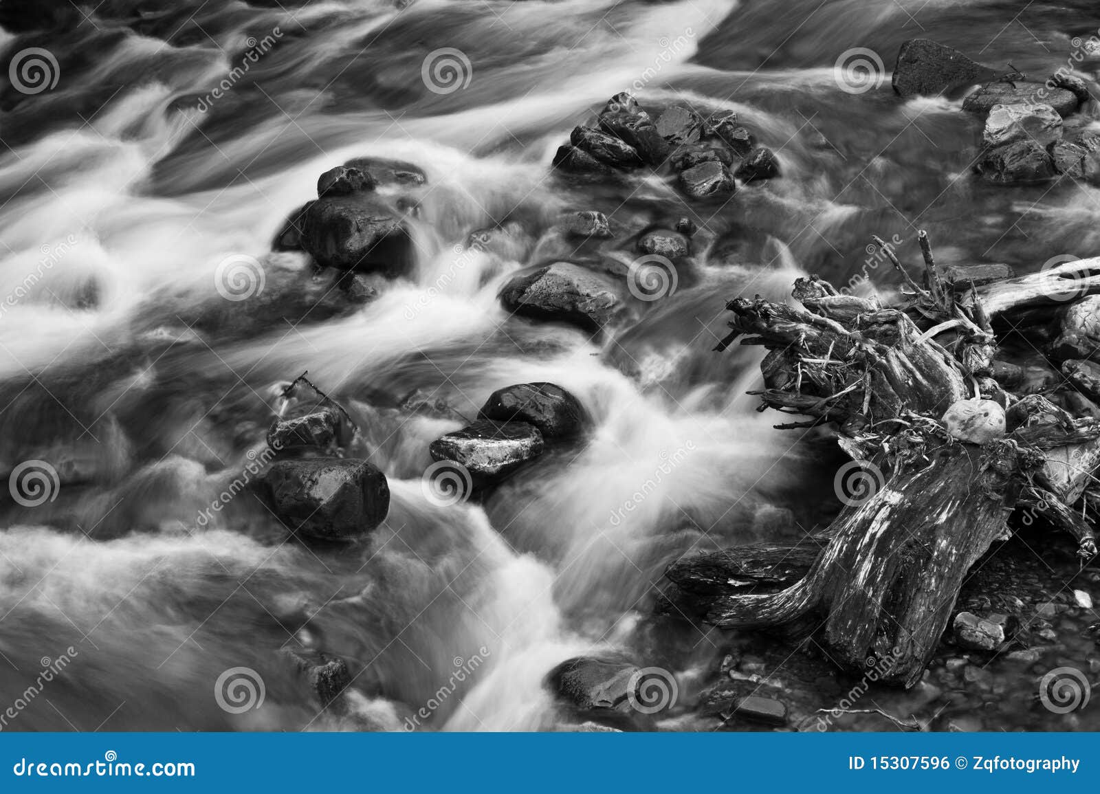 Natural water flow stock photo. Image of season, leaf - 15307596