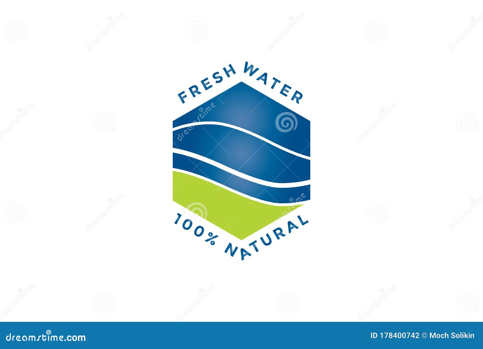100 Natural Water Icon. Water Drop Sign Stock Vector - Illustration of ...