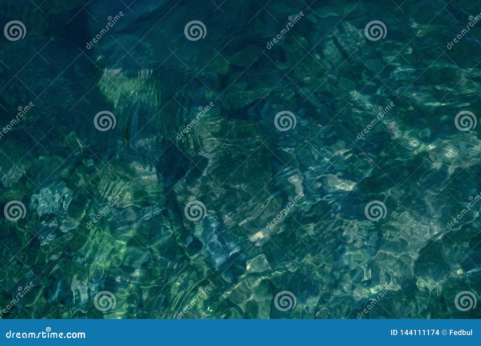 Natural Water Texture Background of Mountain River Stock Photo - Image ...