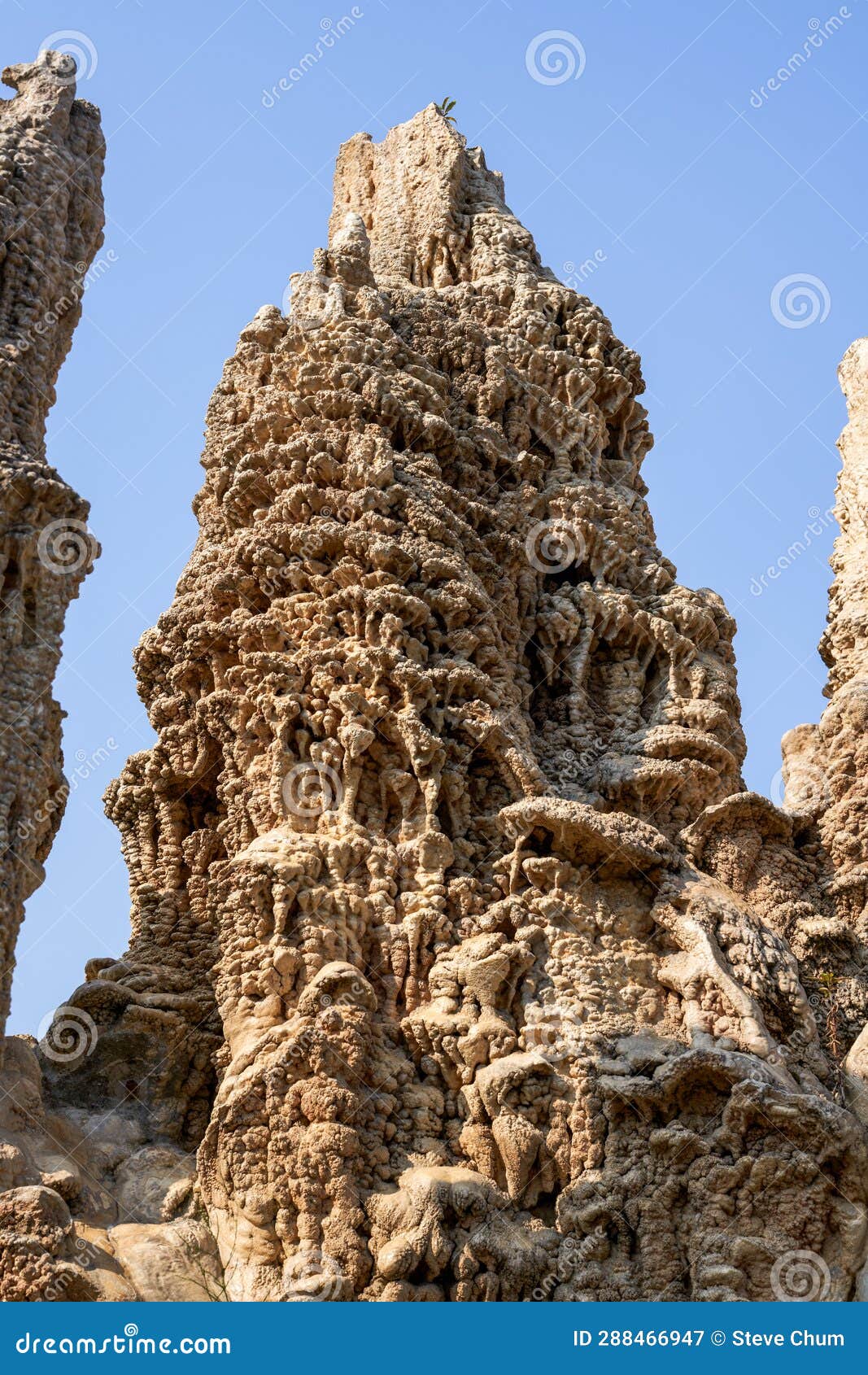 Natural Weathered Rocks in Various Forms in the Park Stock Image ...