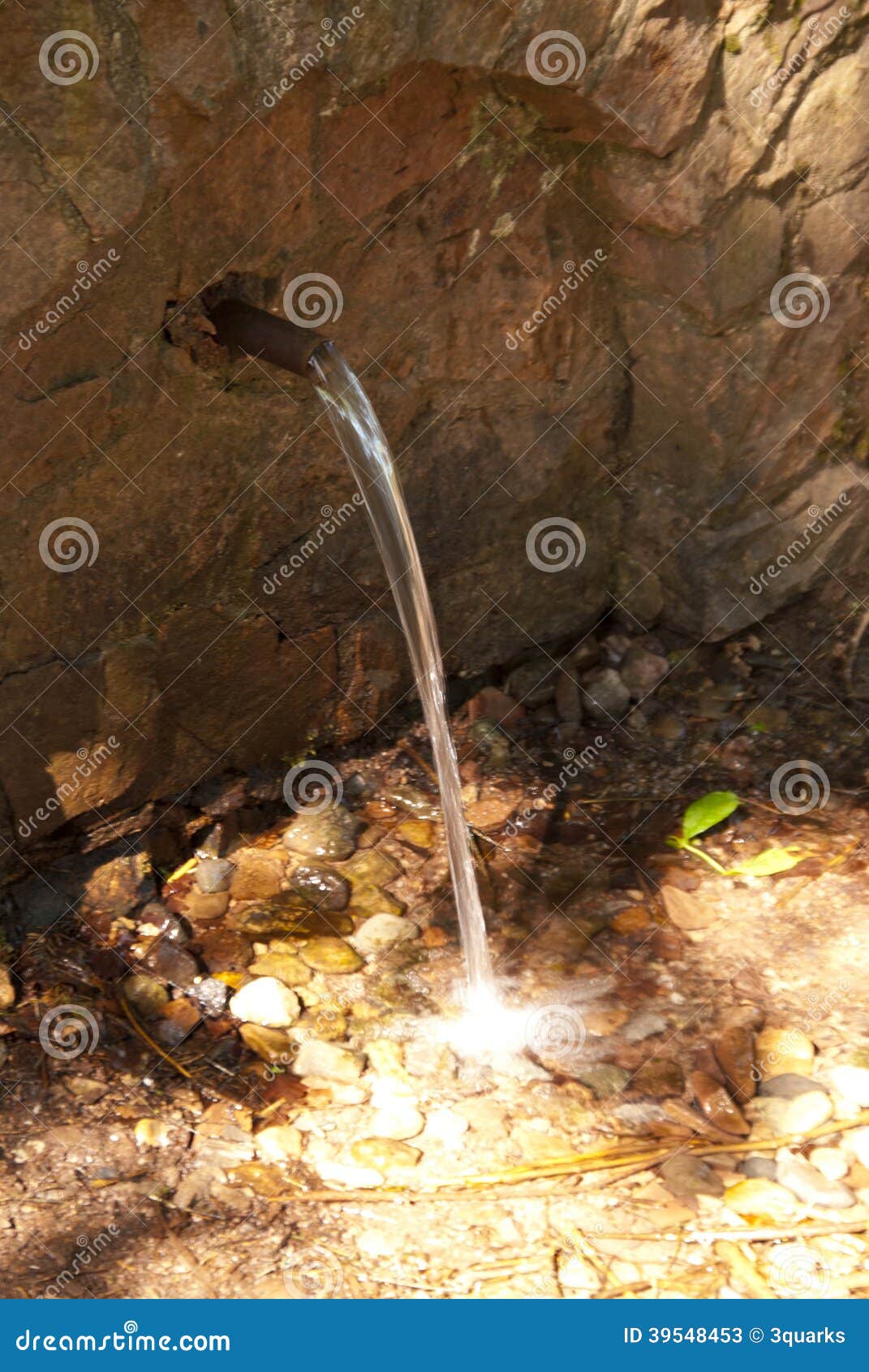 Natural Well stock image. Image of refreshment, forest - 39548453