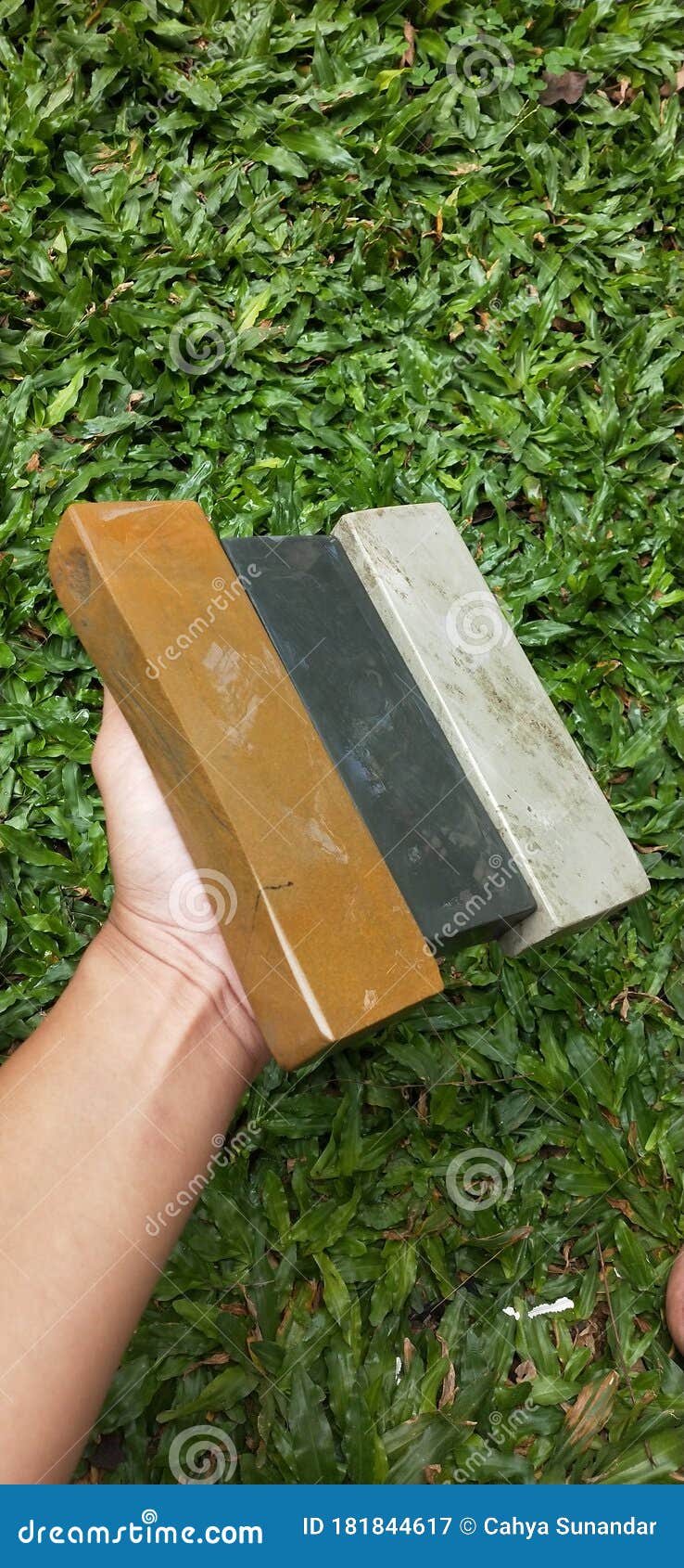 Natural Whetstone for Sharpening Knife Stock Image - Image of memorial ...