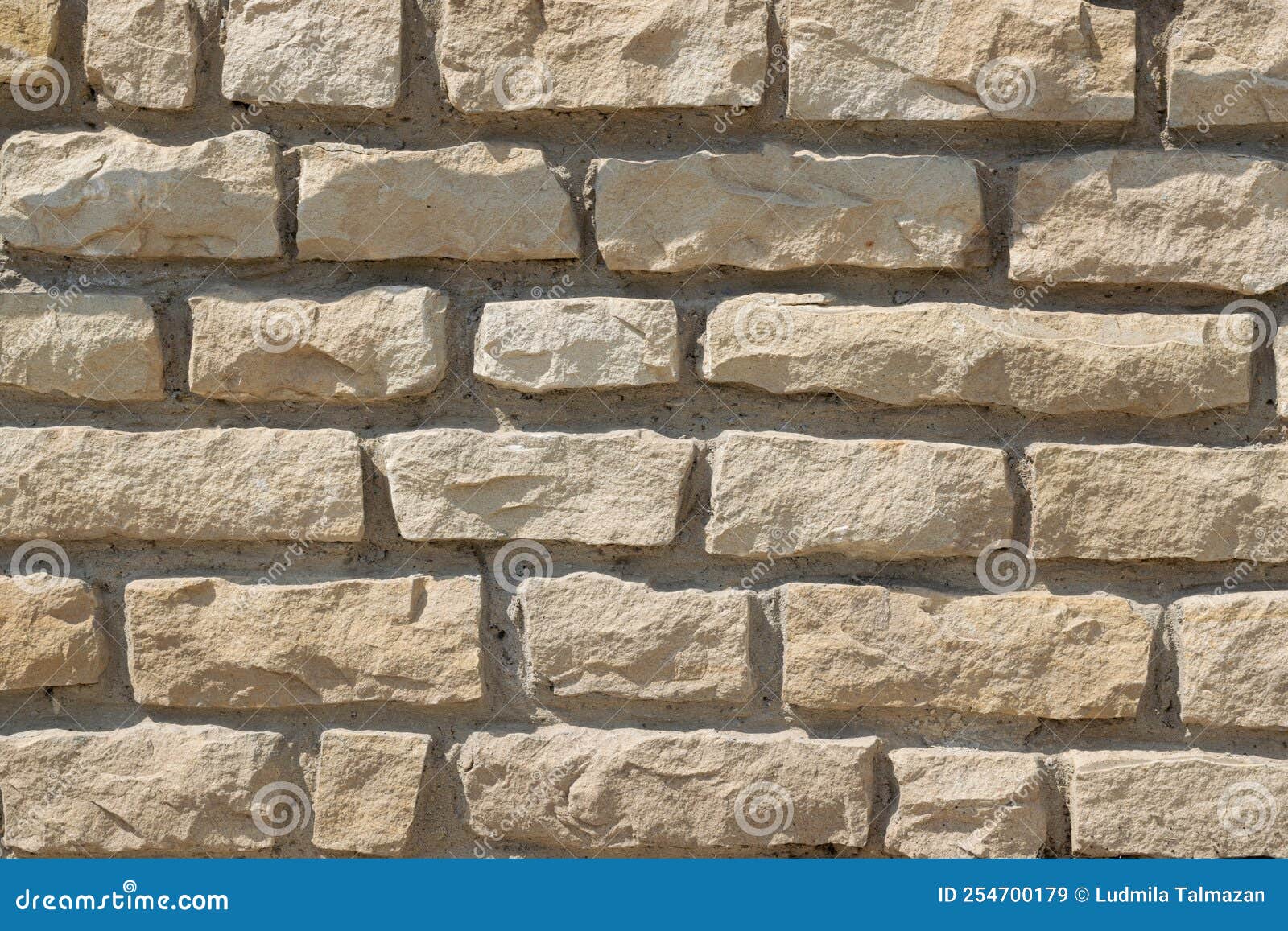 Natural White Stone Wall, Built Texture Stock Image - Image of ...