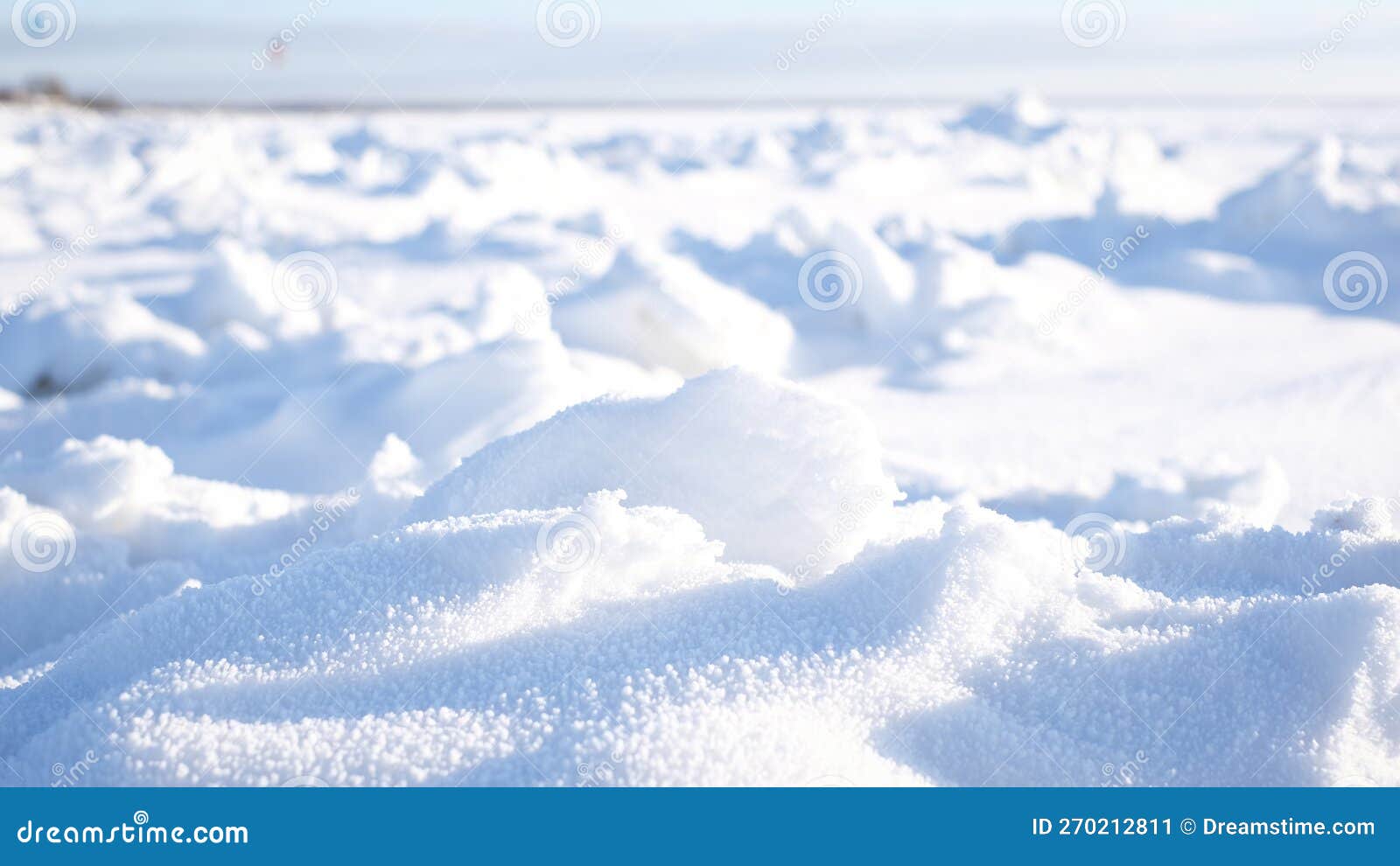 Natural Winter Background from Snow Falling on the Ground Stock Image ...
