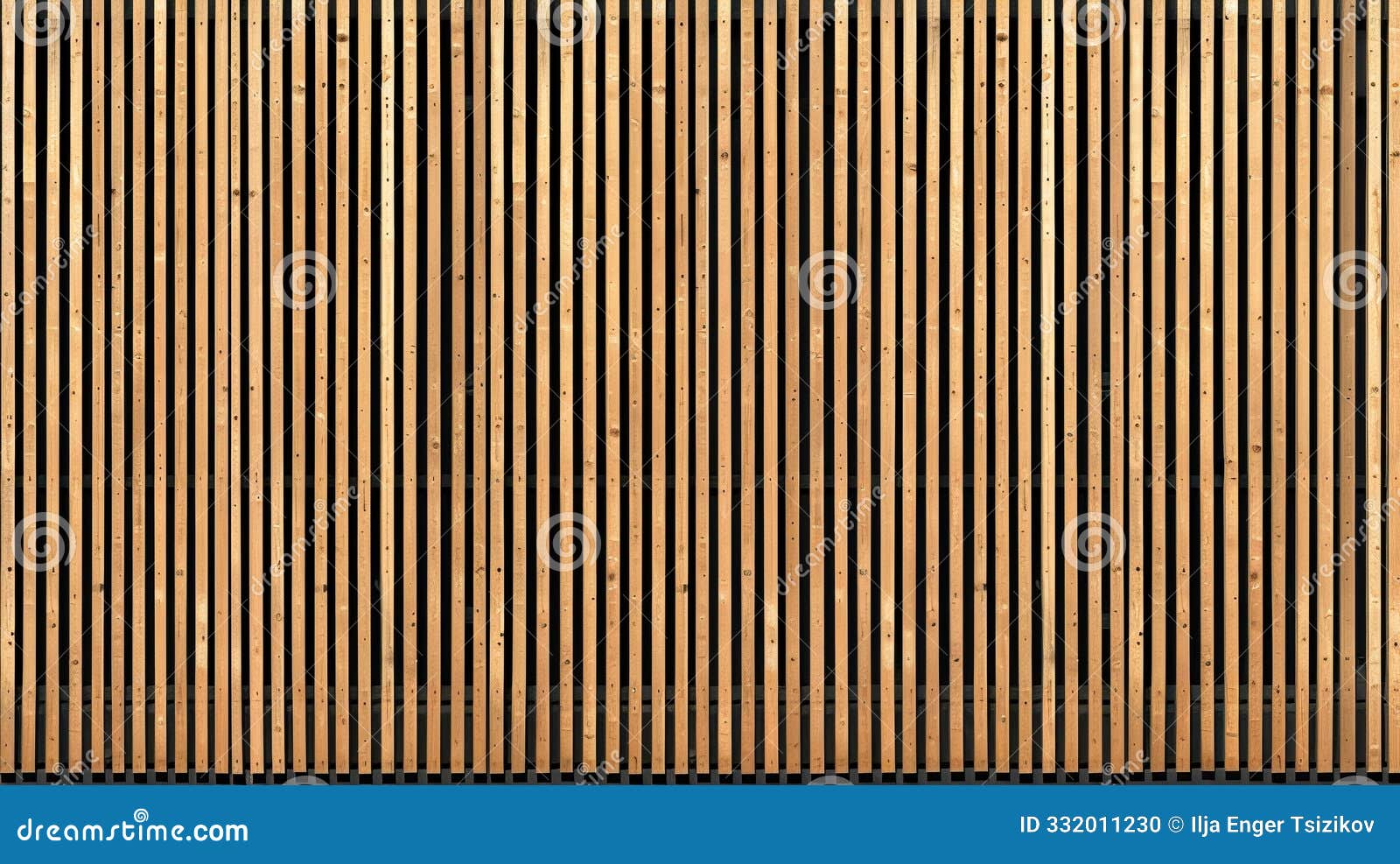 Natural Wood Paneling For Interior Design Or Backdrop, Vertical Slatted ...