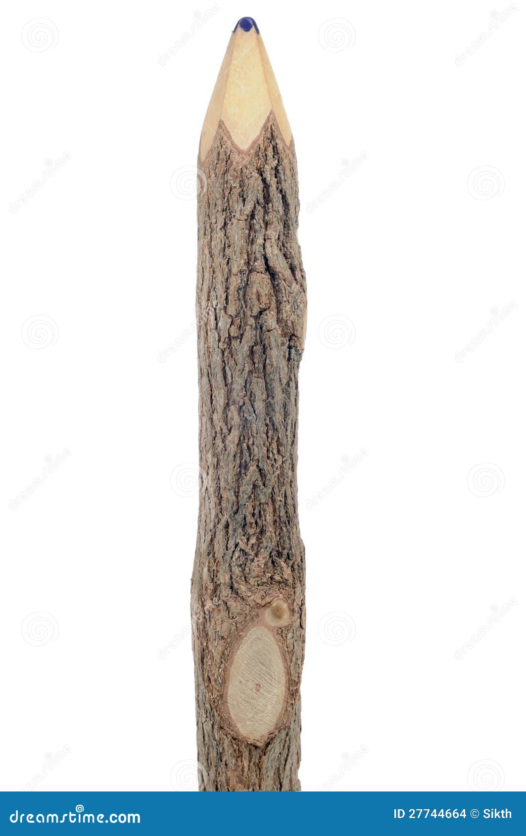 Natural Wood Pencil stock photo. Image of souvenir, education - 27744664