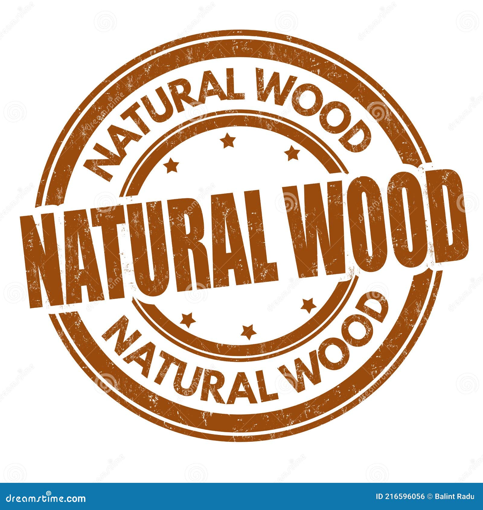 Natural wood sign or stamp stock vector. Illustration of insignia ...