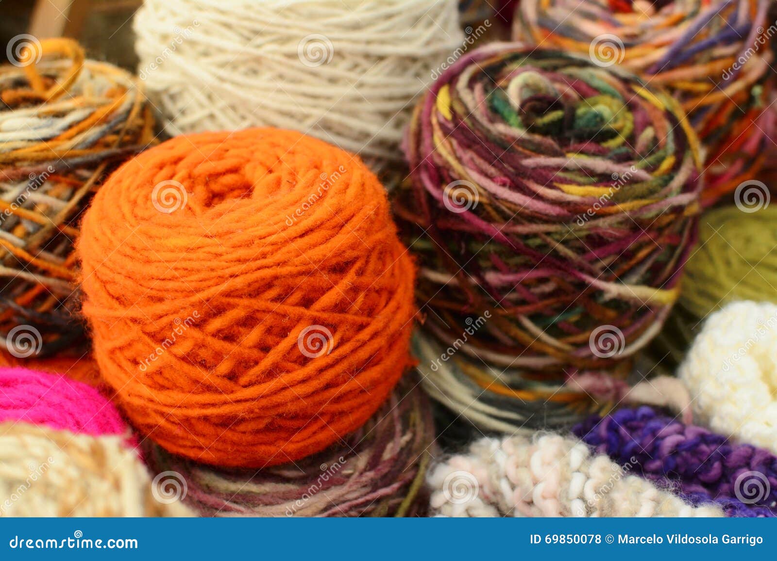 Natural wool stock photo. Image of colors, texture, foreground - 69850078