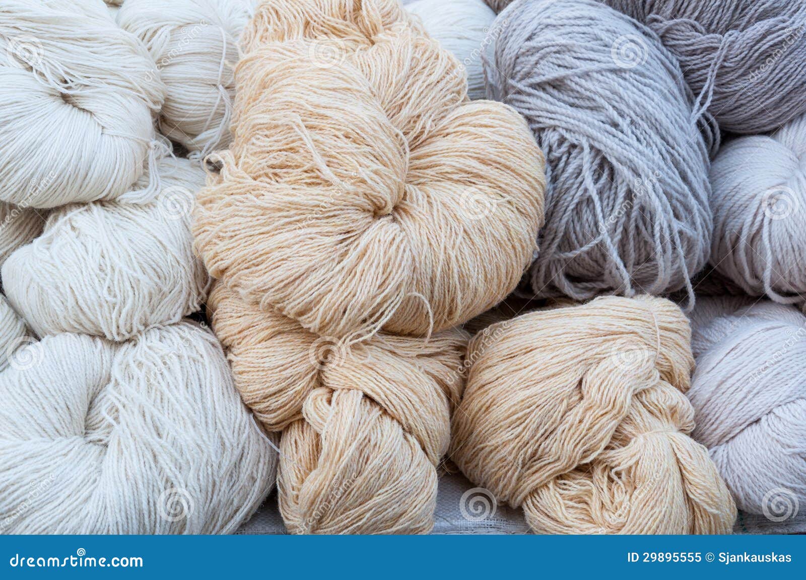 Woolen threads stock image. Image of market, shop, wool - 29895555
