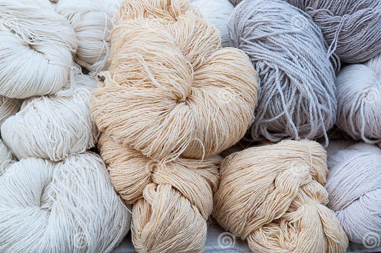 Woolen threads stock image. Image of market, shop, wool - 29895555