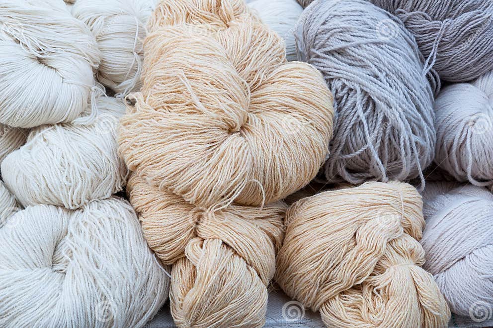 Woolen threads stock image. Image of market, shop, wool - 29895555