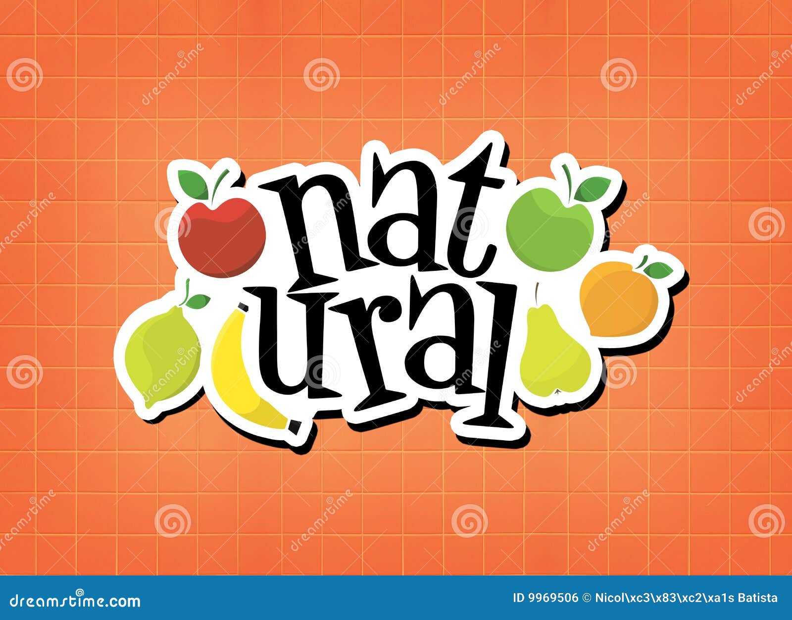 100% Natural Word Text Logo Icon Typography Design Vector Illustration ...