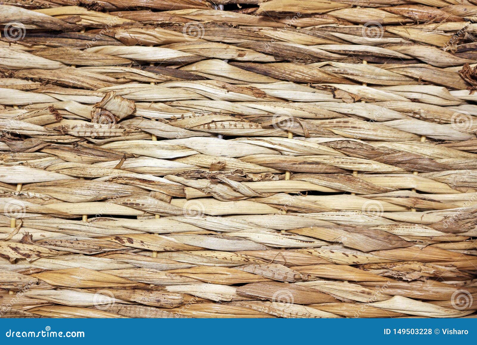 Natural Woven Basket Texture Stock Photo - Image of woven, closeup ...