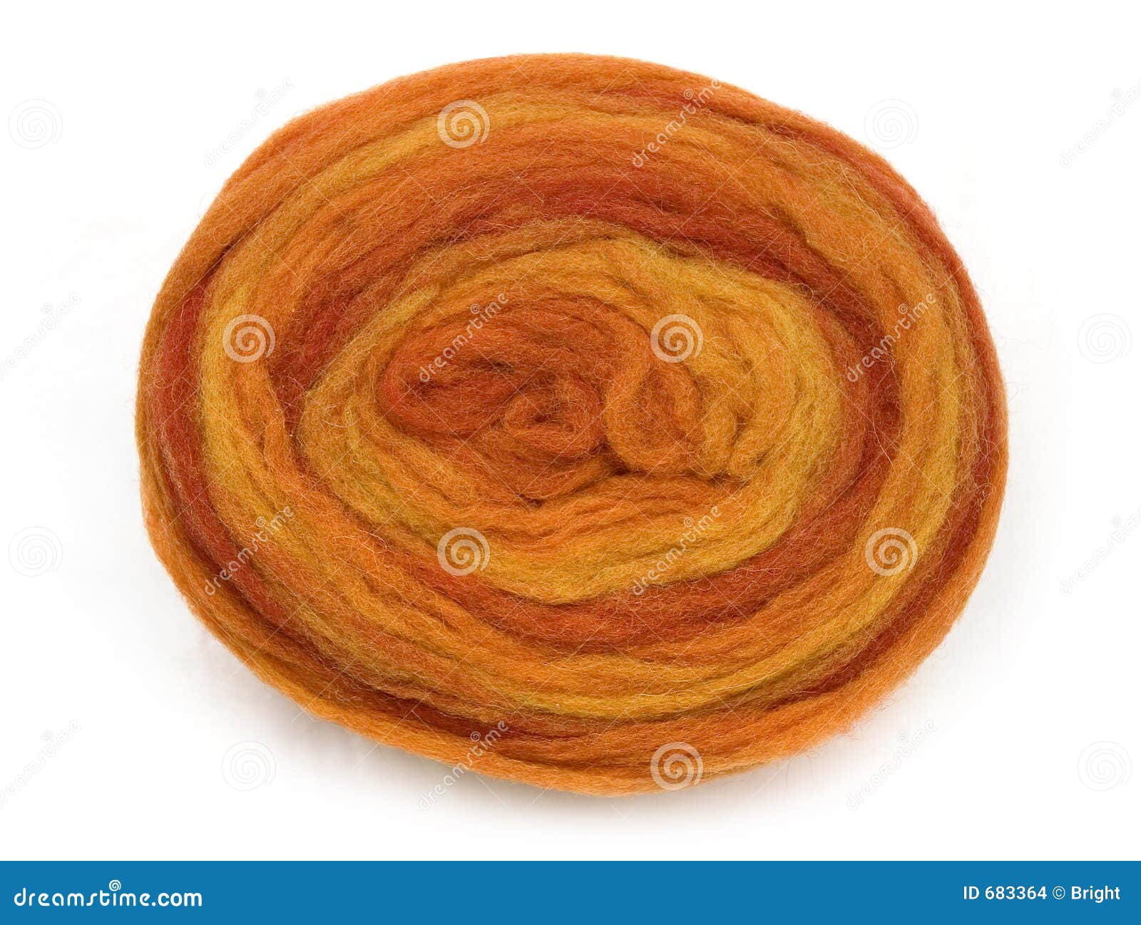 Natural yarn stock photo. Image of yellow, wool, yarn, clew - 683364