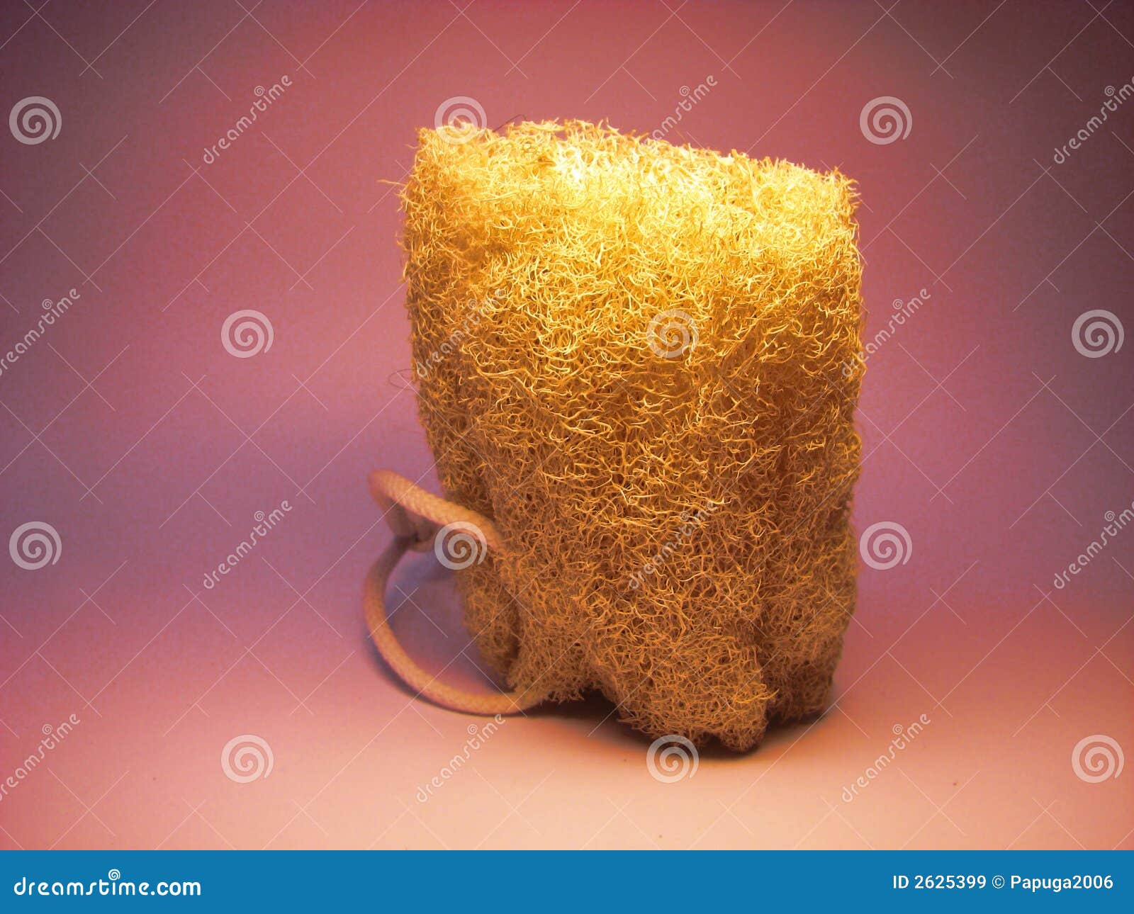 Natural yellow bath sponge stock image. Image of string - 2625399