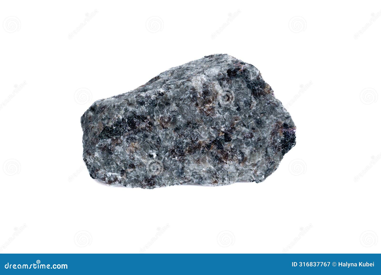 Natural Yooperlite Gem Stone on the White Background Stock Image ...