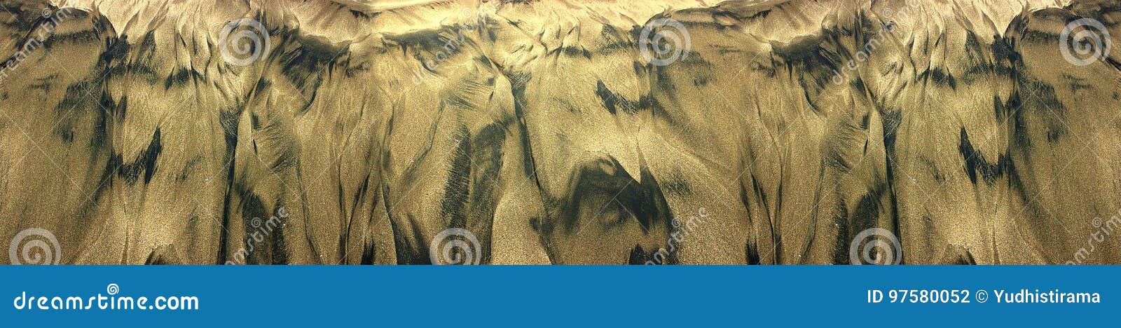 Naturally Formed Sand Beach Stock Photo - Image of natural, sand: 97580052