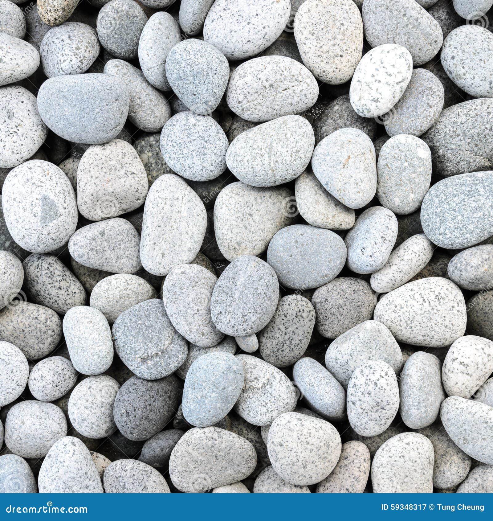 Naturally Polished White Rock Pebbles Stock Image - Image of mineral ...