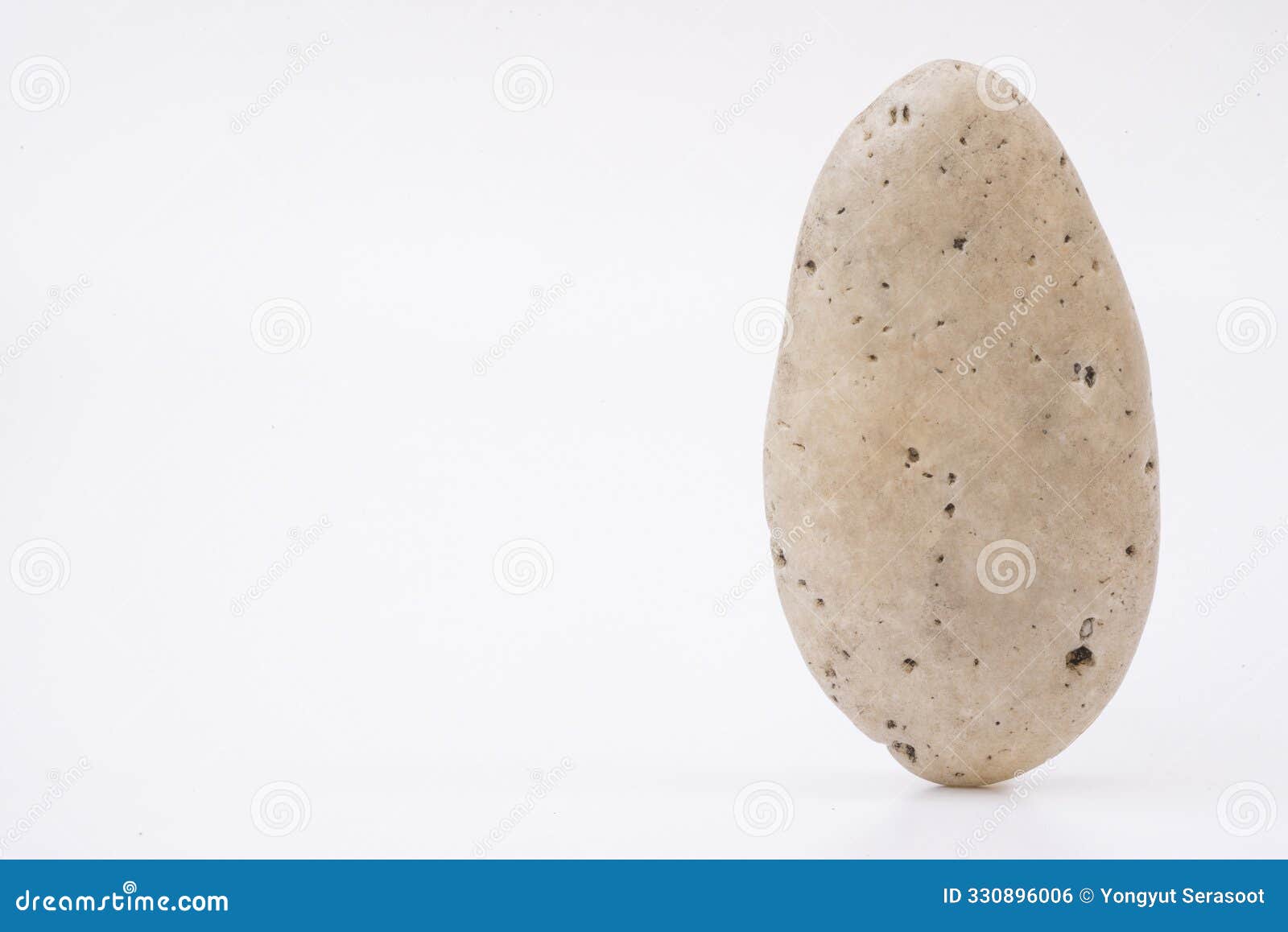 Naturally Shaped Rock Objects on a White Background Stock Photo - Image ...