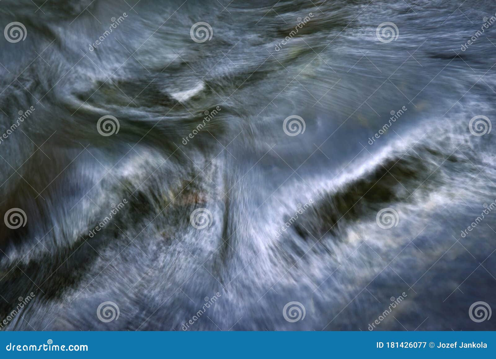 Abstract Blurred Water Surface Background Stock Image - Image of effect ...