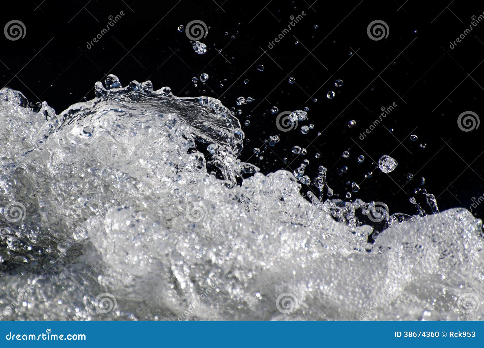 Nature Abstract - Refreshing Water Splash Stock Photo - Image of liquid ...